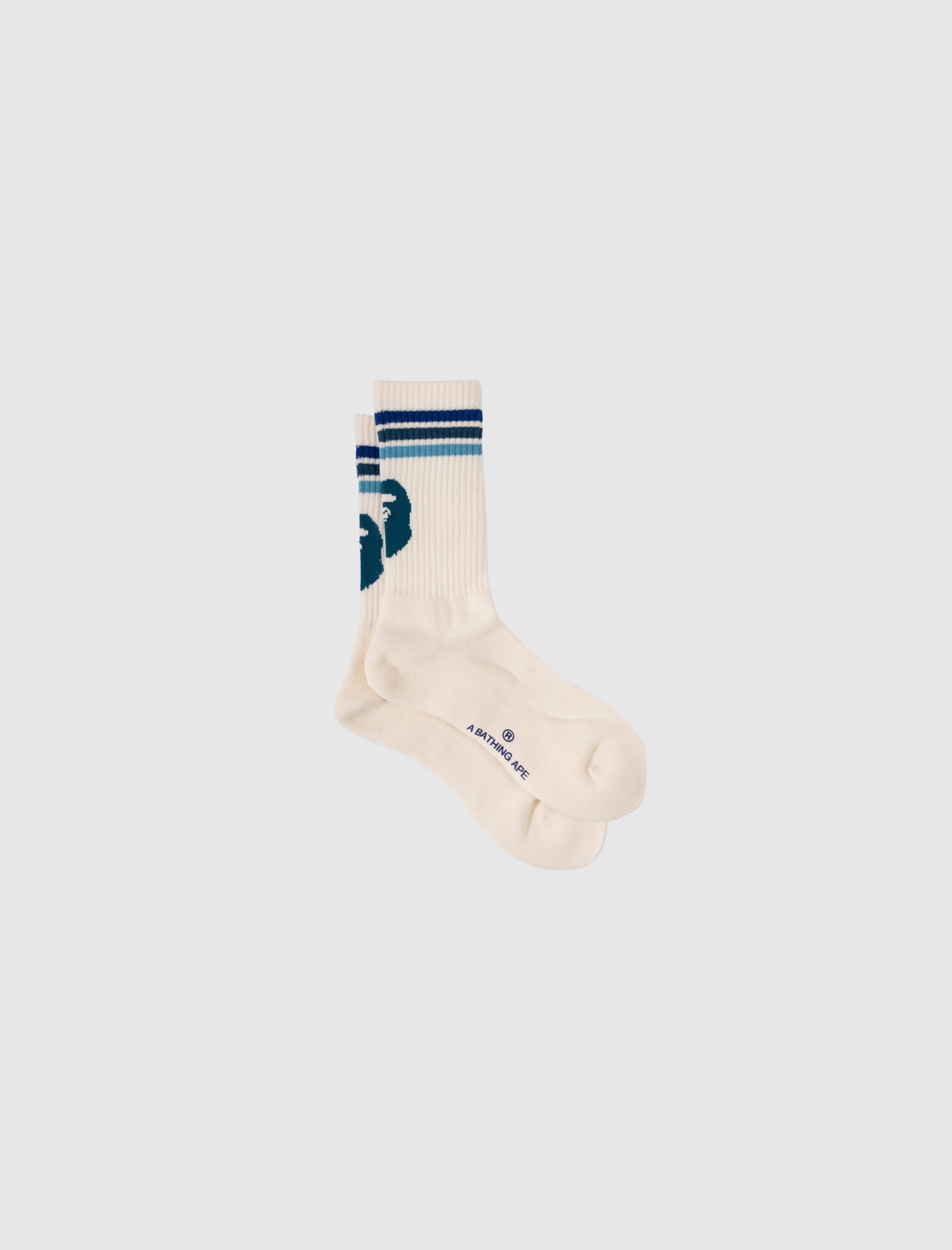 BAPE LINE SOCKS "BLUE" – Social Status