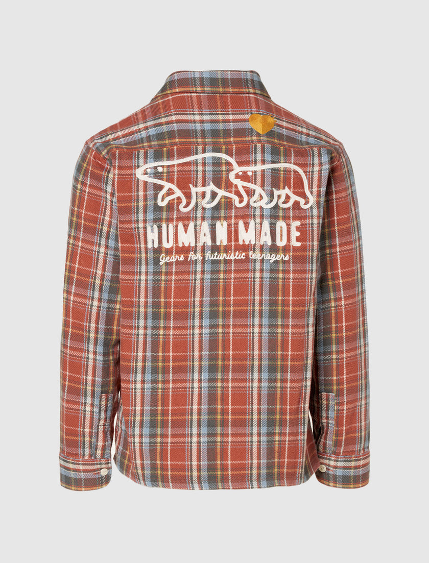 HUMAN MADE CHECK LONG SLEEVE SHIRT – Social Status