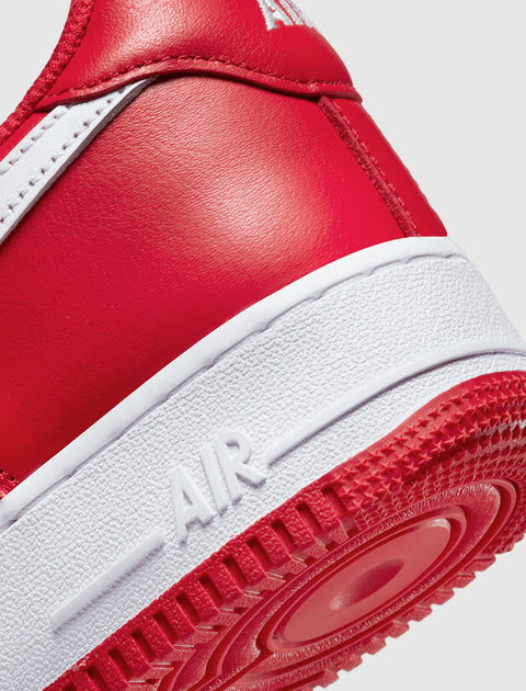 AIR FORCE 1 LOW RETRO COLOR OF THE MONTH "UNIVERSITY RED/WHITE ...